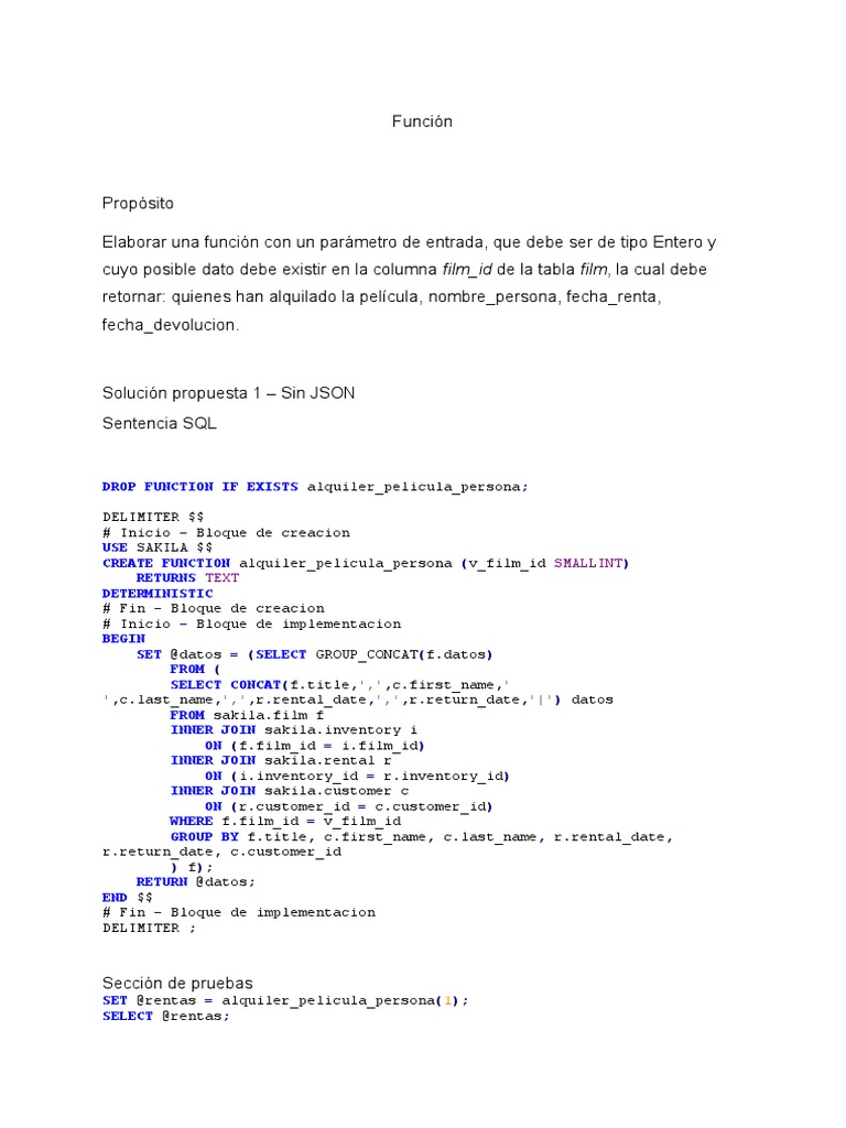 Funciones Y Triggers | PDF | SQL | Programación de computadoras