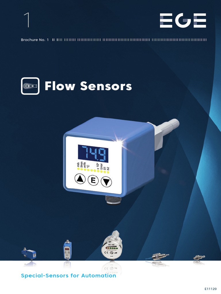 EGE Flow Sensors and Applications Guide | PDF | Corrosion | Pipe (Fluid ...