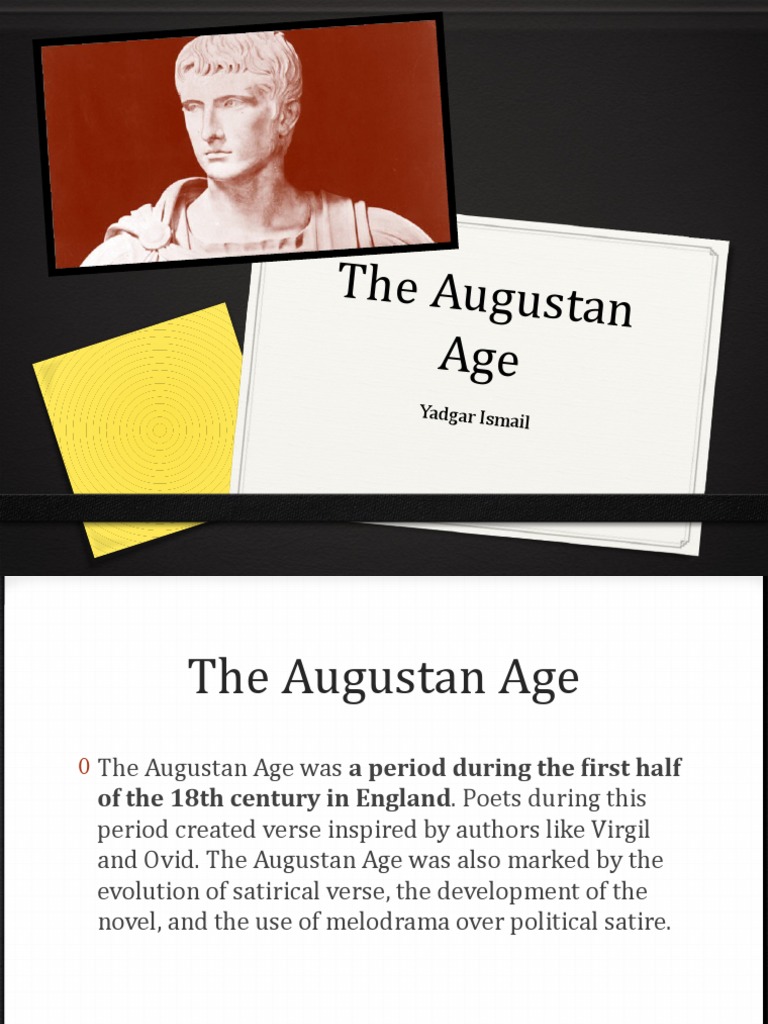 The Augustan Age: An Era of Neoclassicism in English Literature | PDF ...