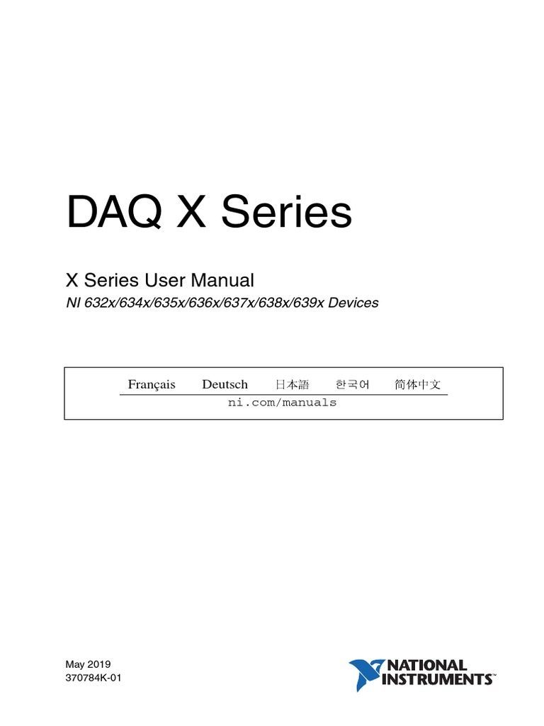 DAQ GUIDE 370784k | PDF | Computer Engineering | Computing