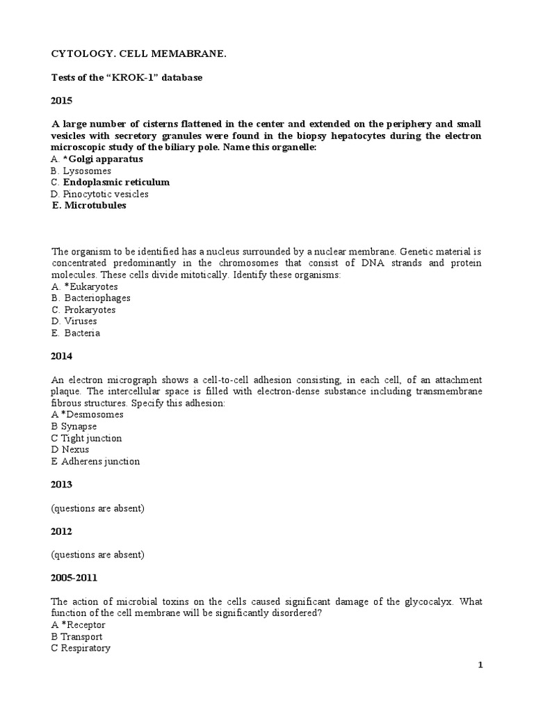 Cell Biology Review: A Comprehensive Analysis of Cell Structure and ...