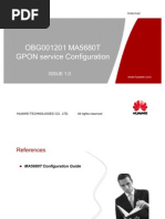RL - GPON OLT Simple Configuration Guide | PDF | Internet Architecture | Communications Protocols