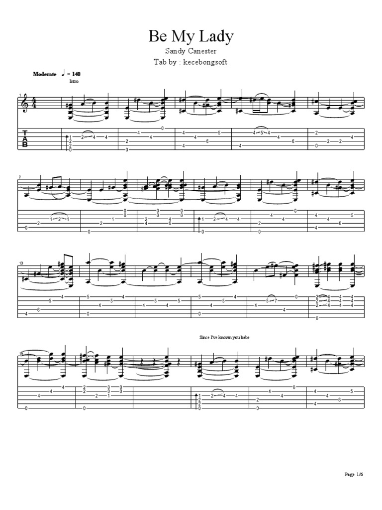 Be My Lady | PDF | Leisure