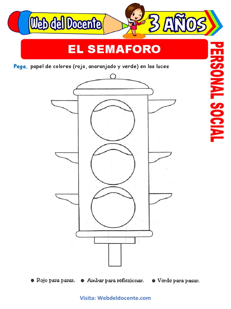 El Semaforo para Niños de 3 Años | PDF
