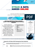 Registrasi Fasyankes | PDF