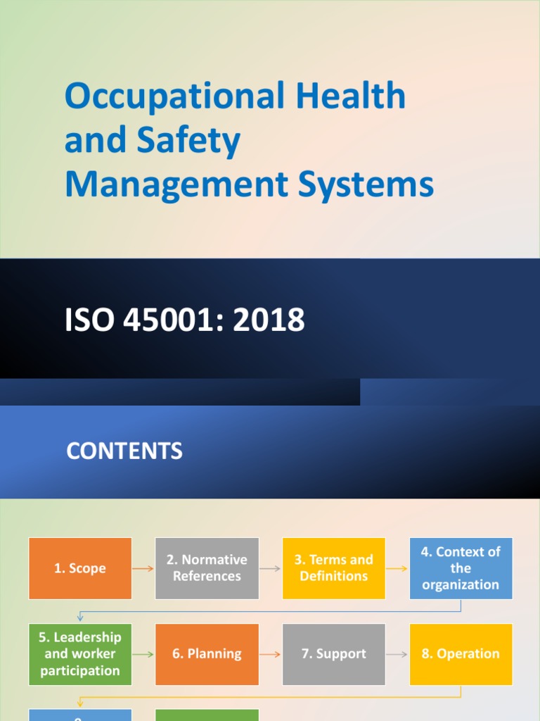 Iso 45001 - 2018 | PDF | Occupational Safety And Health | Risk
