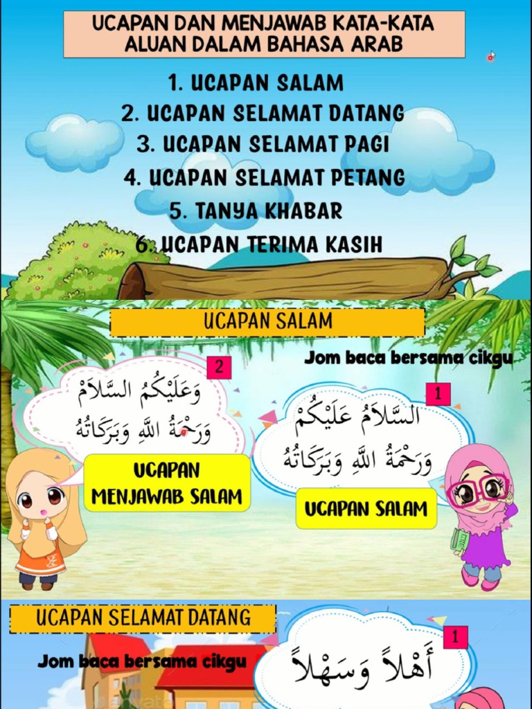 Bahasa Arab Perbualan (Permulaan) | PDF