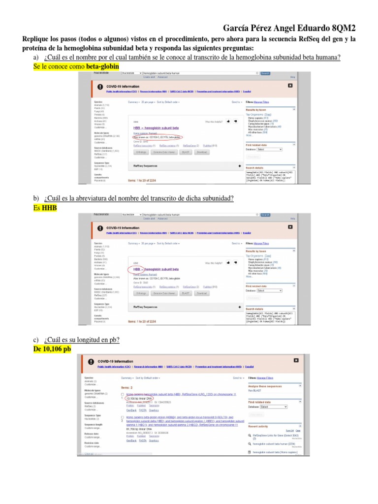 Ejericio P1 GPAE 8QM2 | PDF | Codigo genetico | Proteínas
