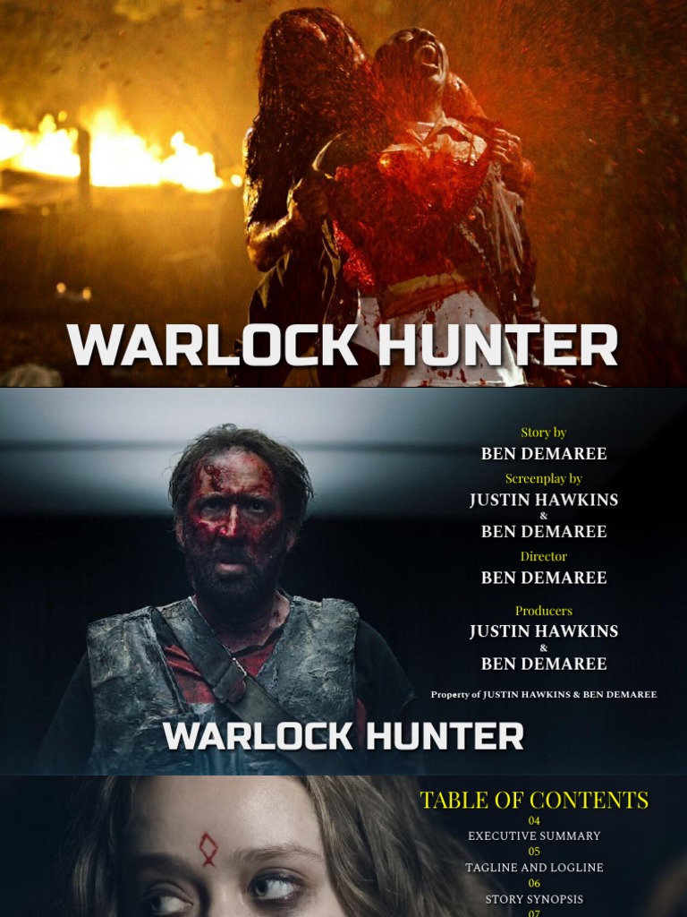 Warlock Hunter - Pitch Deck | PDF | Box Office | Horror Films