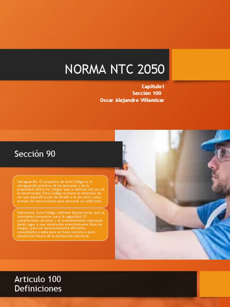 Norma NTC 2050 | PDF | Ingenieria Eléctrica | Electricidad