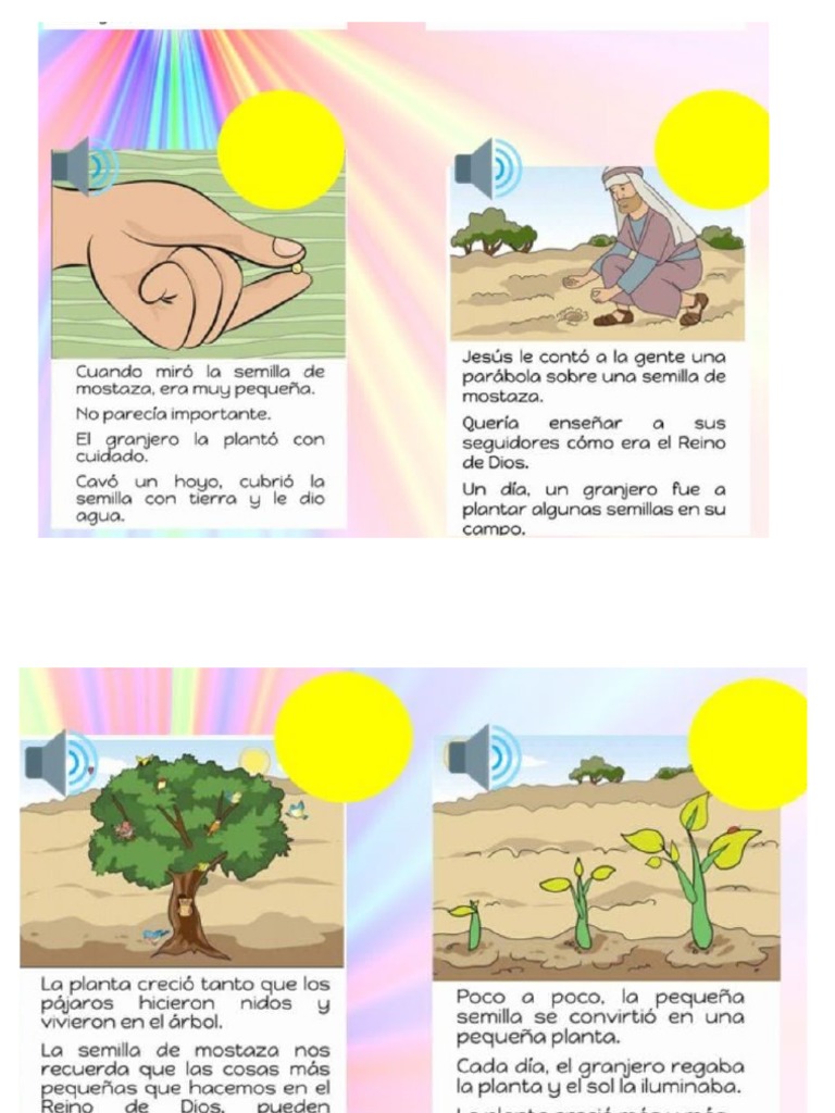 Parábola Del Grano de Mostaza | PDF