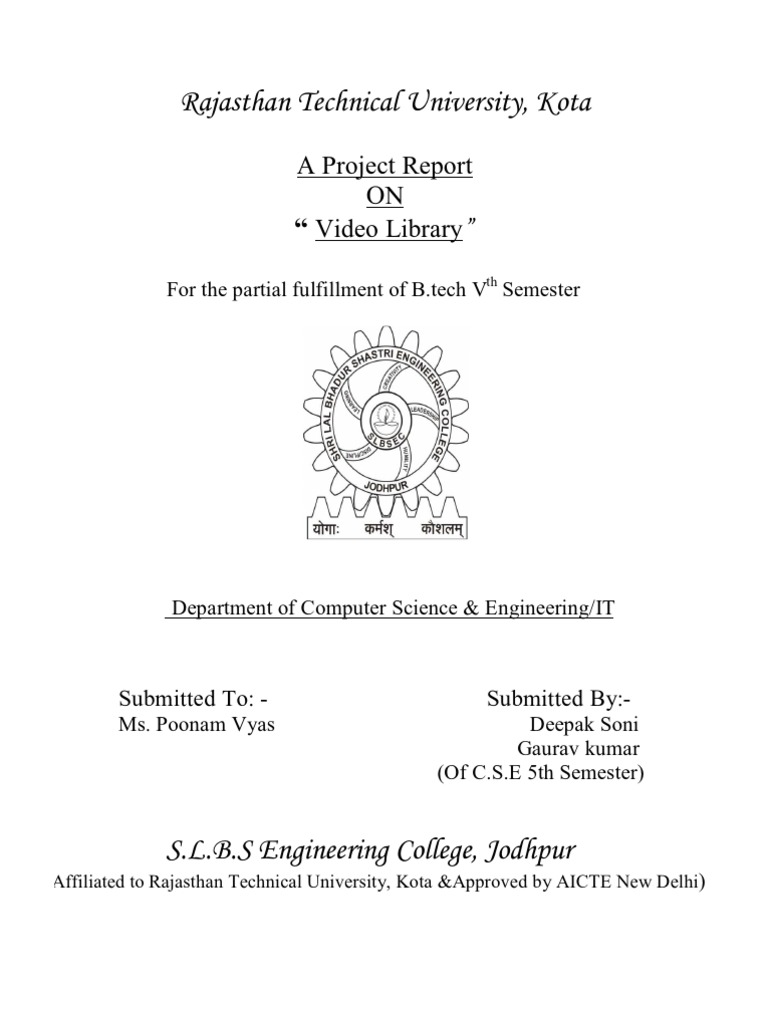Gaurav Video Library | PDF | Microsoft Visual Studio | Class (Computer ...