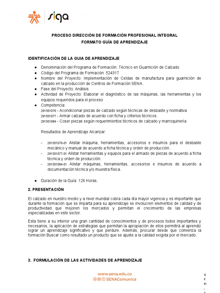 Gfpi-F-019 - Guia - de - Aprendizaje Analisis | PDF | Simulación | Herramientas