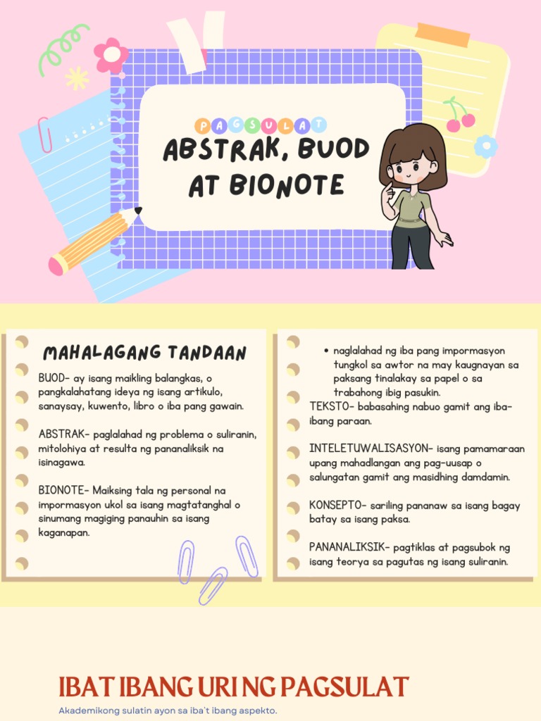 Akademikong Pagsulat | PDF