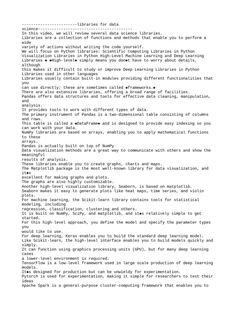 Modul 3 Data Science | PDF | Apache Spark | Machine Learning