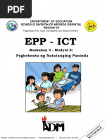 Cot EPP 5 ICT Serbisyo at Produkto | PDF