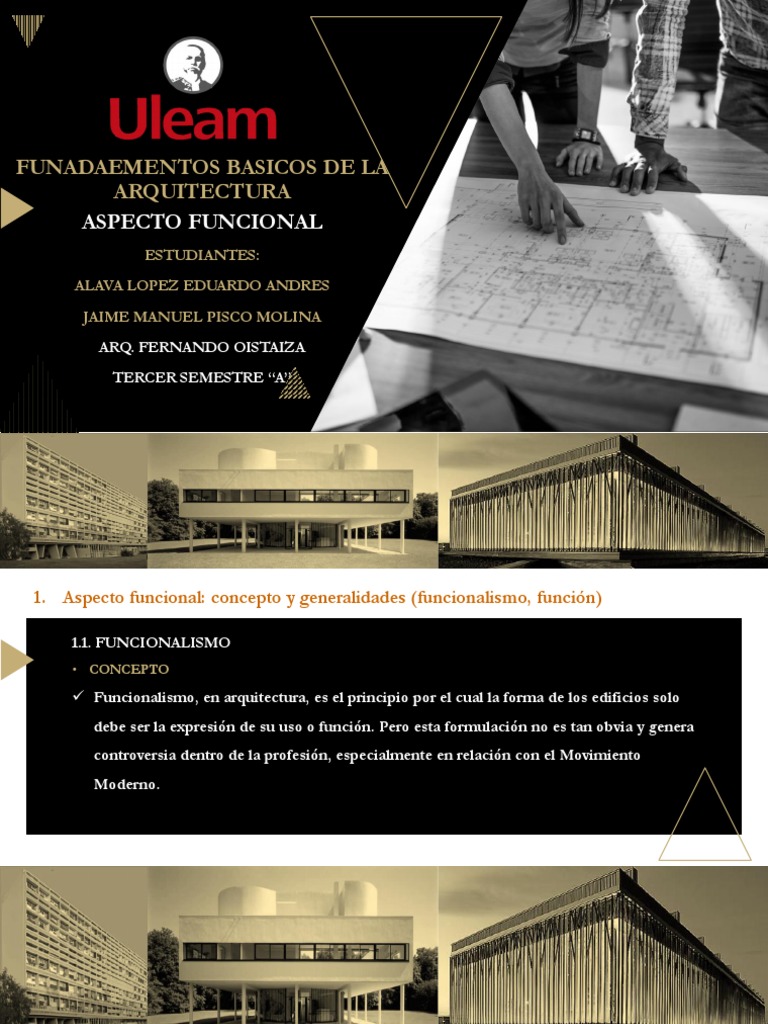 ASPECTO FUNCIONAL 2final | PDF | Encendiendo | Entorno natural