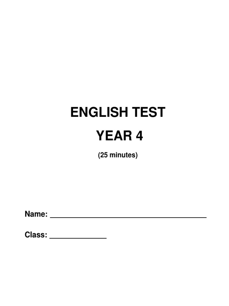 year-4-english-test-pdf