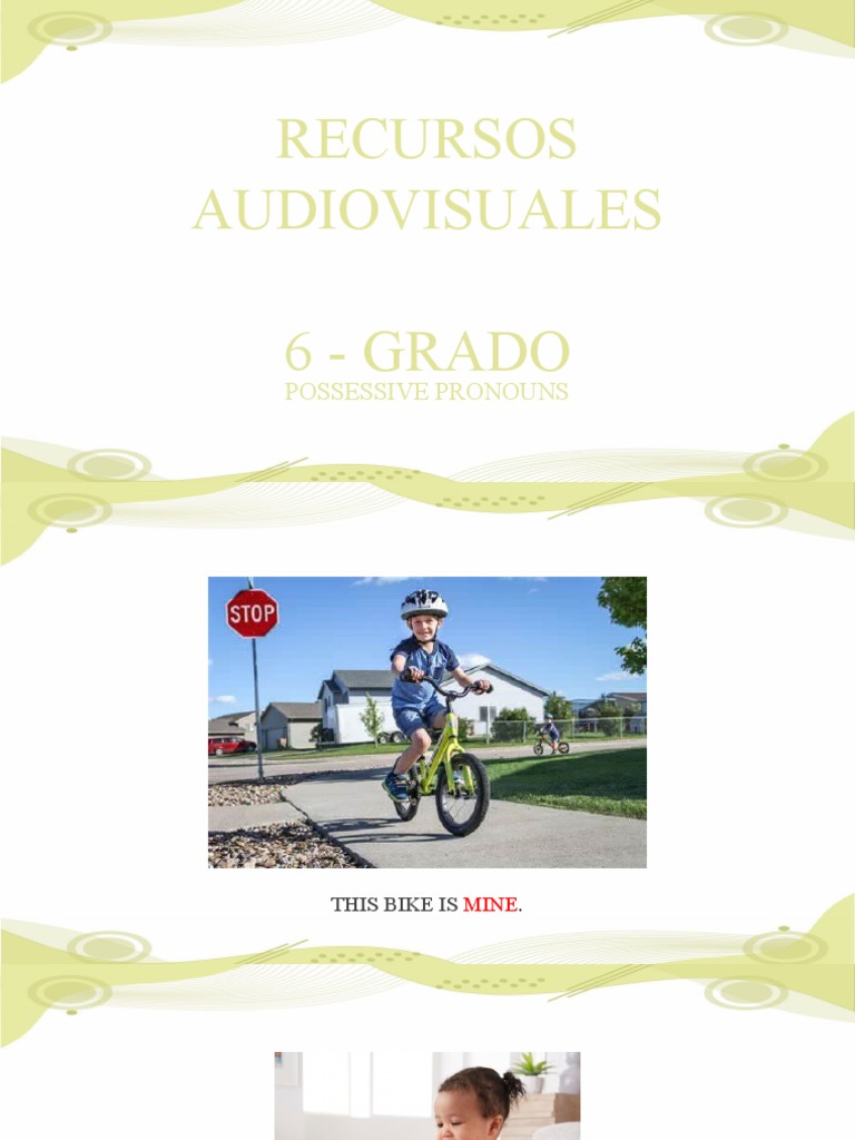 Possessive Pronouns | PDF