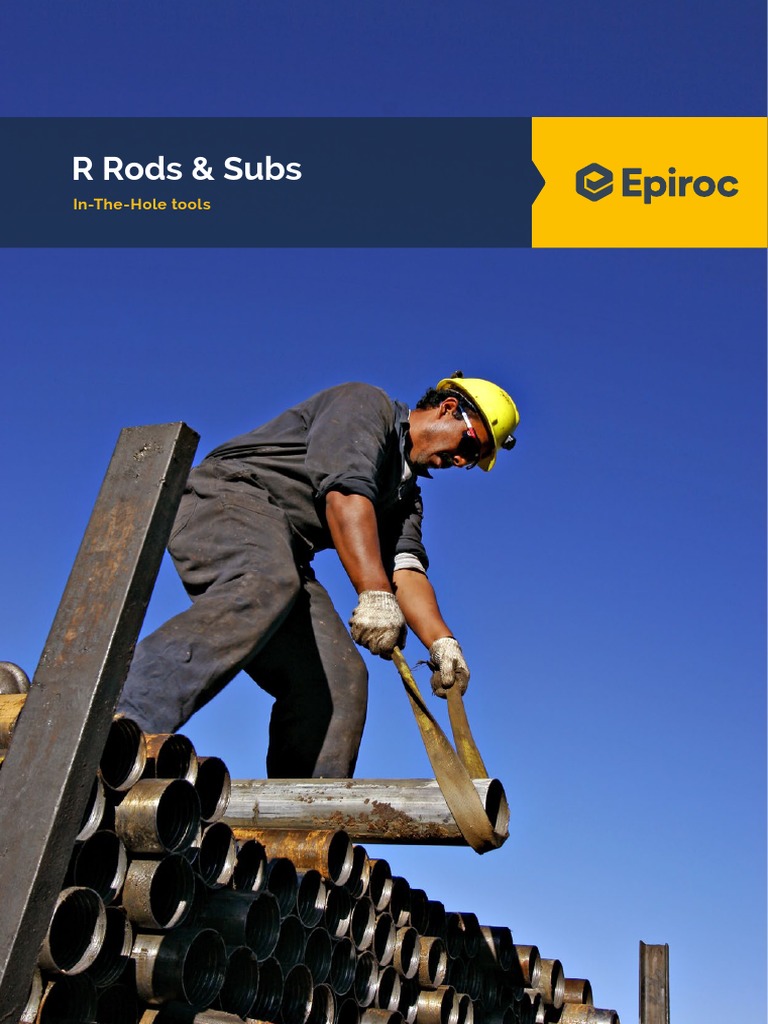 R-Rods and Subs Epiroc | Download Free PDF | Heat Treating | Drill