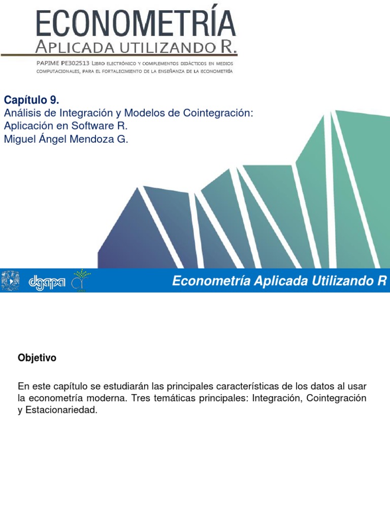 Cap9 Teoria | PDF | Econometría | Modelo autorregresivo