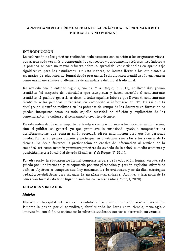 Informe Práctica Física | PDF