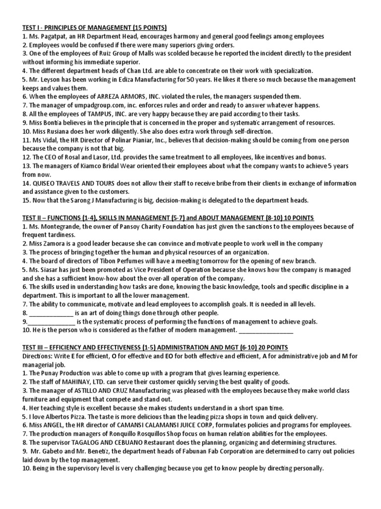 REVIEW in MGT-principles of Om-websiteOM | PDF | Operations Management ...