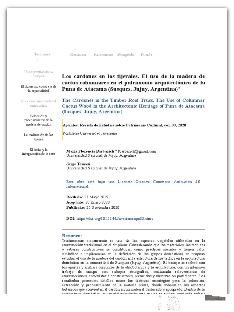 Puerta de Madera de Cardon | PDF