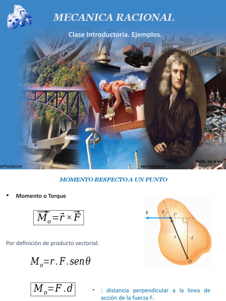 Video 2. Tema 1. Ejemplos Momento 2D y 3D | PDF | Vector Euclidiano ...