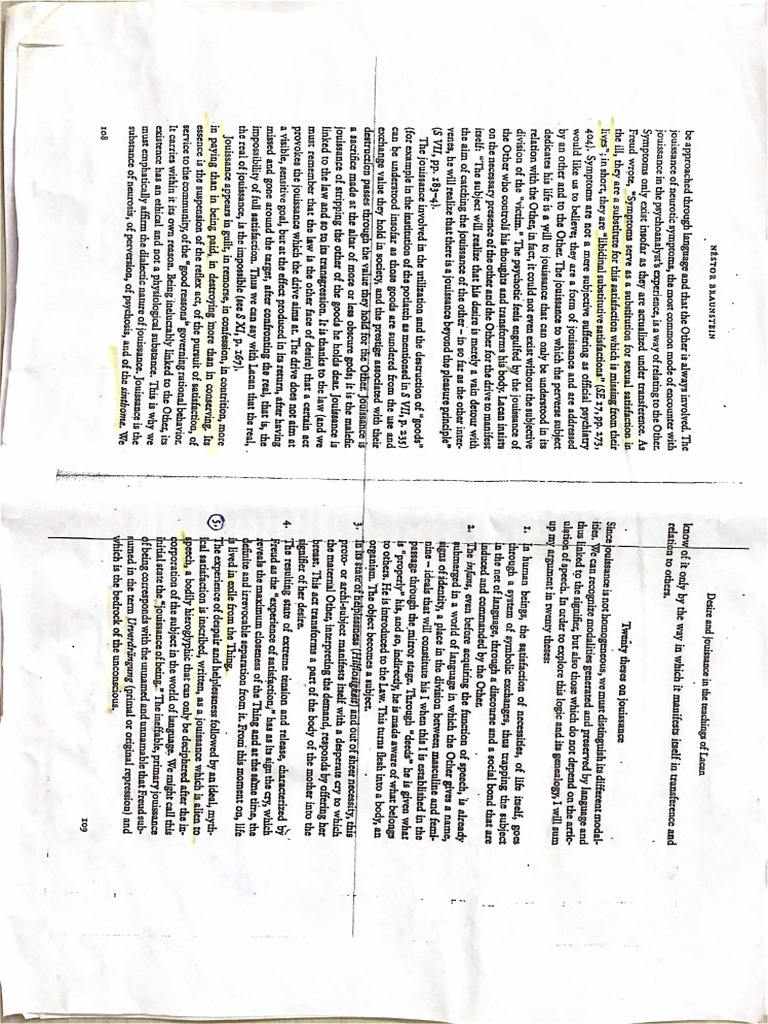 Néstor Braunstein | PDF