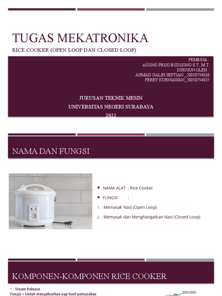 Openloop Dan Closed Loop (Sistem Kendali Kontrol) | PDF | Teknologi ...