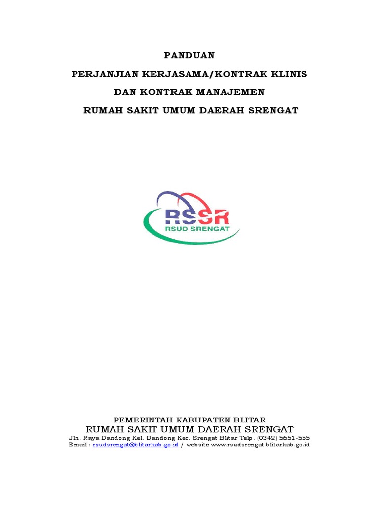 Panduan Kontrak RSSR 2022 | PDF