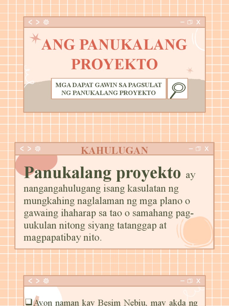 Panukalang Proyekto FPL | PDF