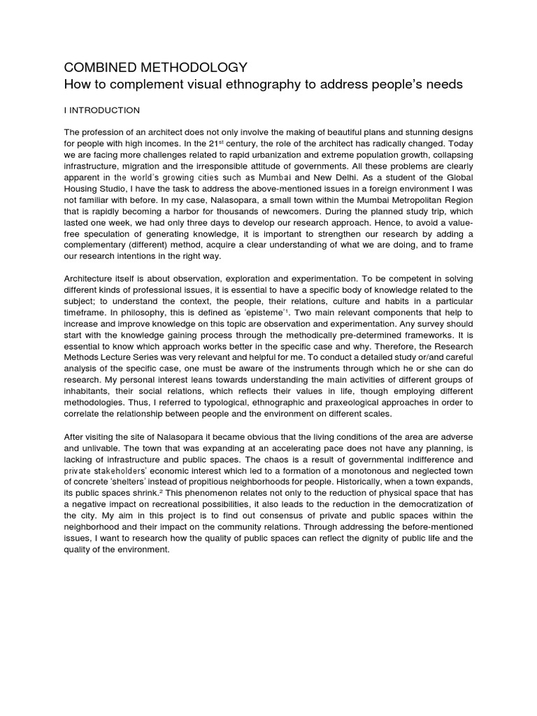 Visual Ethnography | PDF | Ethnography | Knowledge