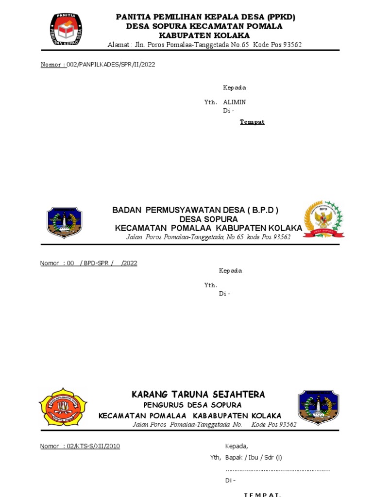 AMPLOP SURAT New | PDF