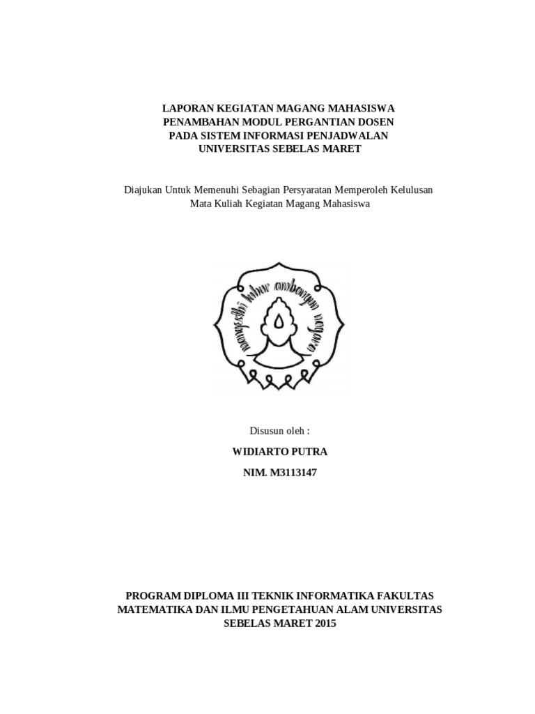 PDF Laporan Kegiatan Magang Mahasiswa Convert Compress | PDF