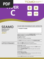 Seamo Past Paper A 2019 | PDF