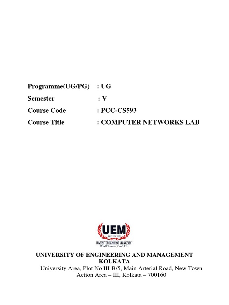 Computer Networks Lab Experiments | PDF | Network Socket | Client–Server Model