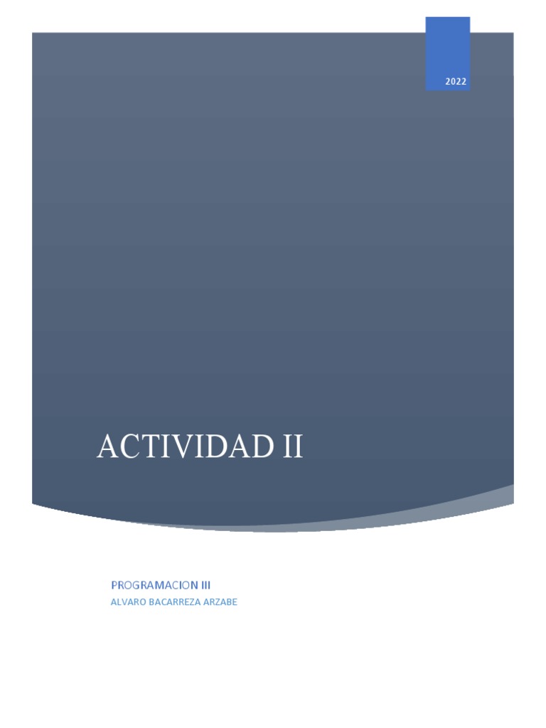 ACTIVIDAD2 | PDF