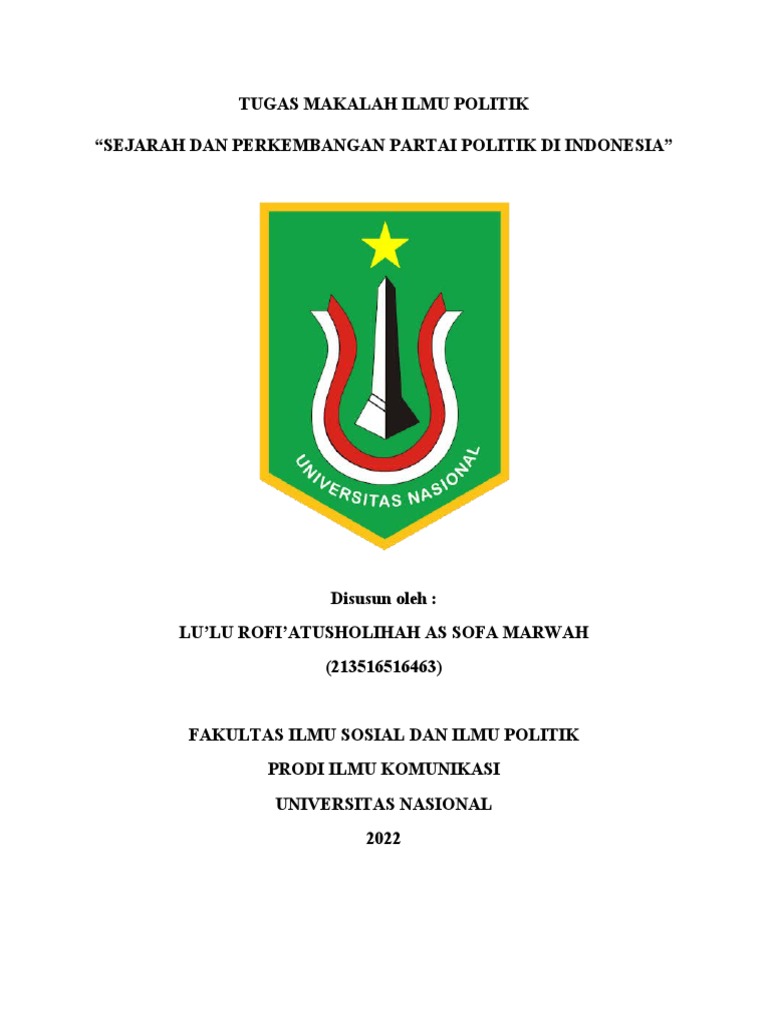 Makalah Partai Politik | PDF