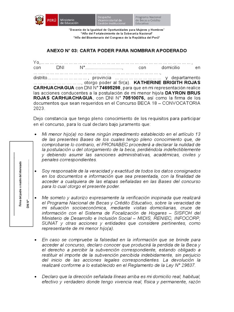 Anexo N°03 | PDF | Justicia | Crimen y violencia