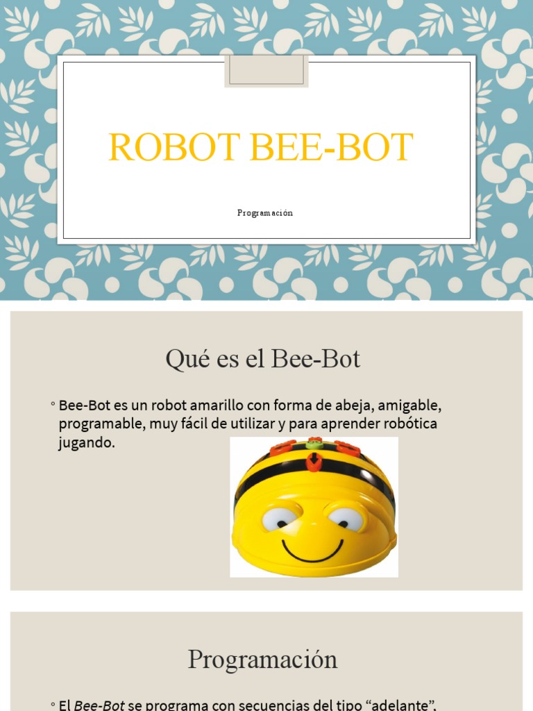 2 y 3 Beebot Clase Virtual | PDF