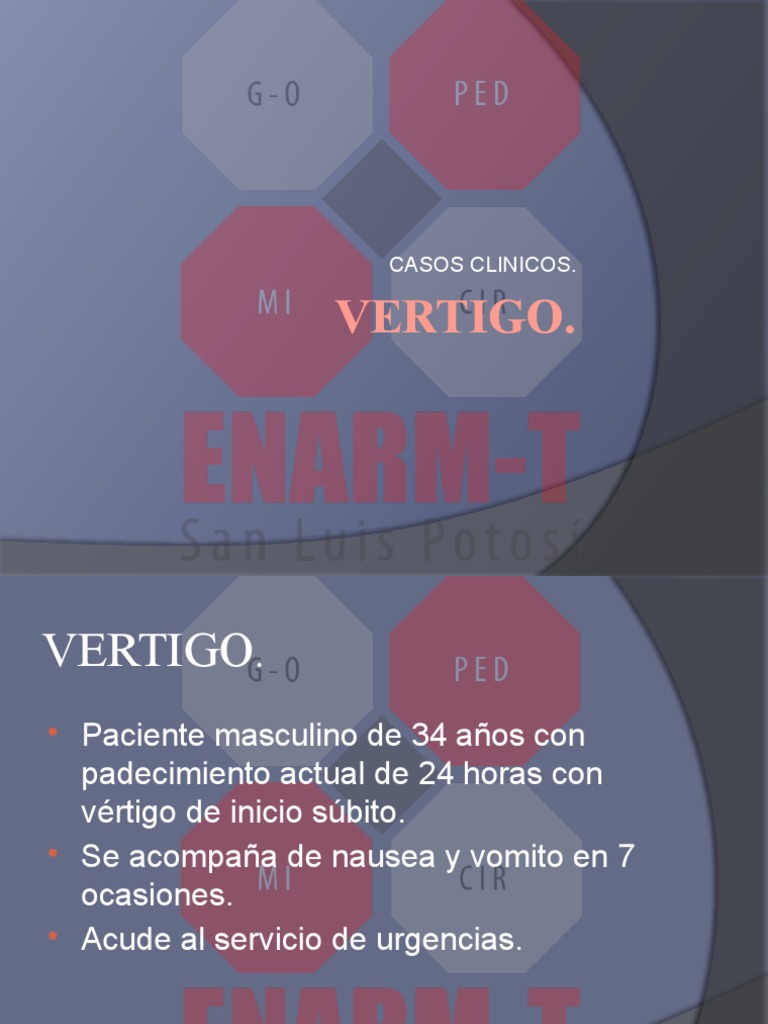 Diagnóstico y Tratamiento del Vértigo | PDF | Salud y bienestar