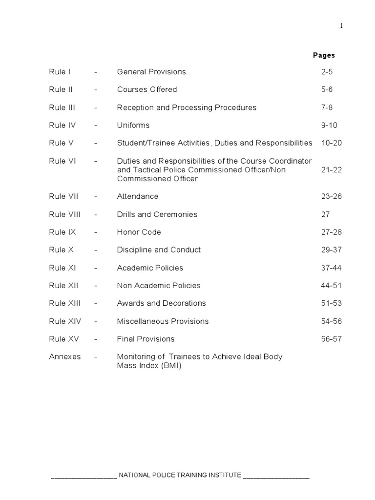 Revised NPTI Training Guide | PDF