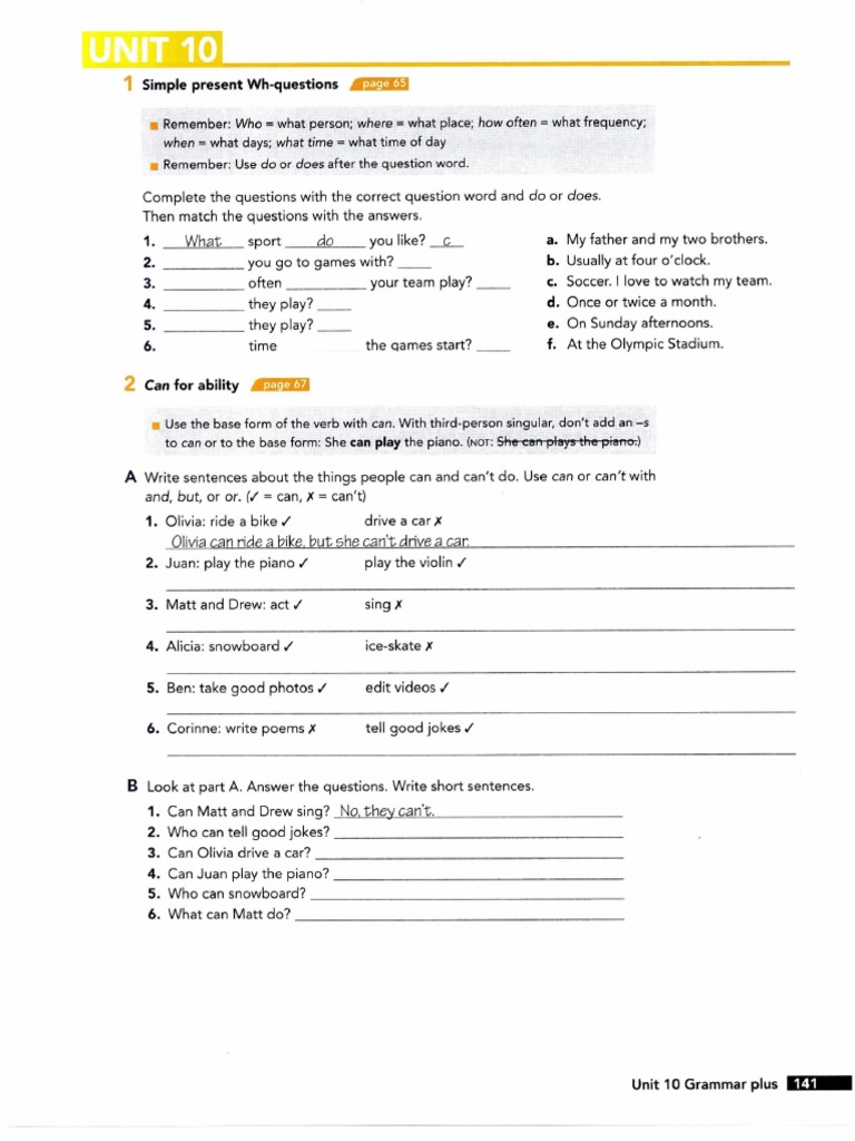 Unit 10 Grammar Plus Pdf