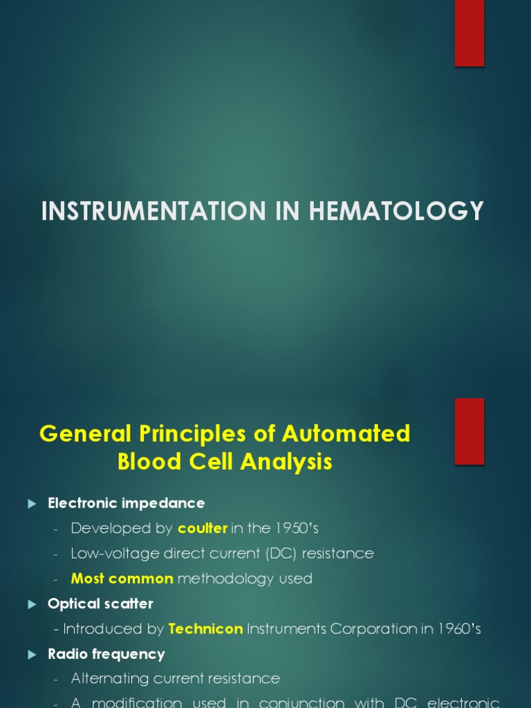 Optical Light Scatter in Hematology | PDF | Flow Cytometry | Cytometry