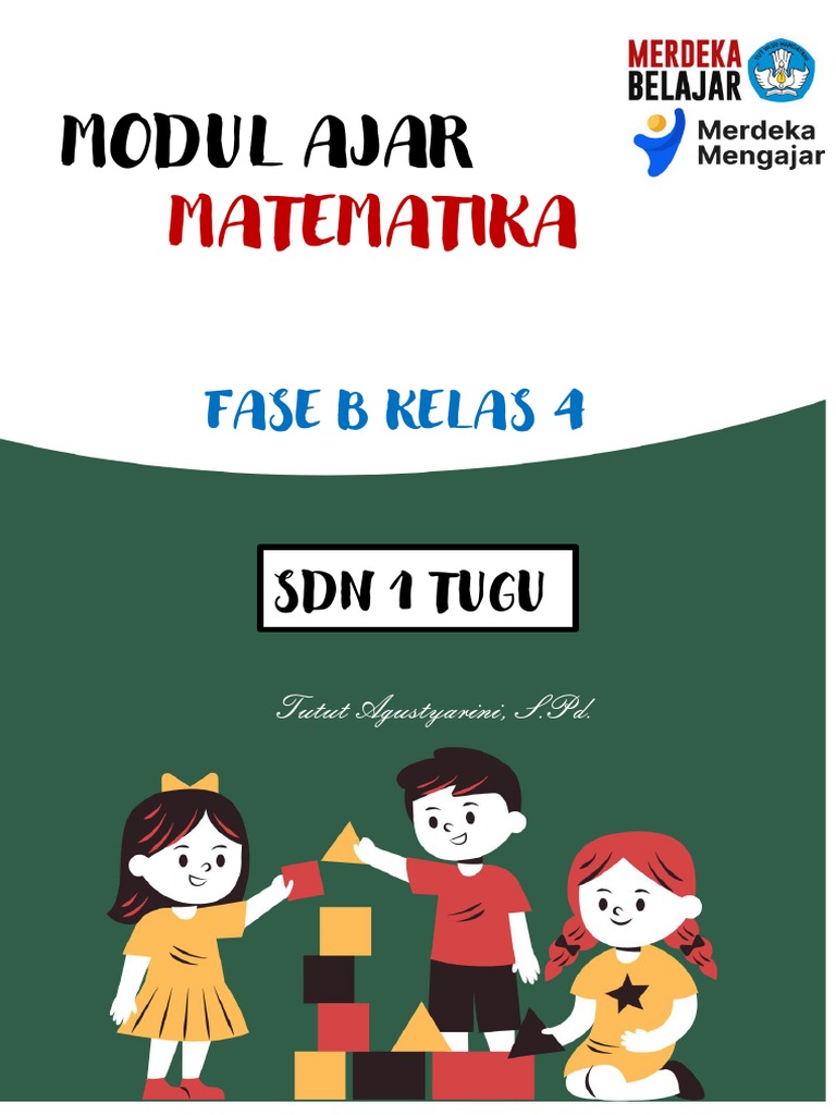 Modul Ajar Matematika Fase B Kelas 4 Kurikulum Merdeka Materi Pembulatan Angka Lengkap | PDF
