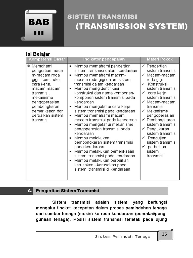 Bab III Sistem Transmisi Sip | PDF