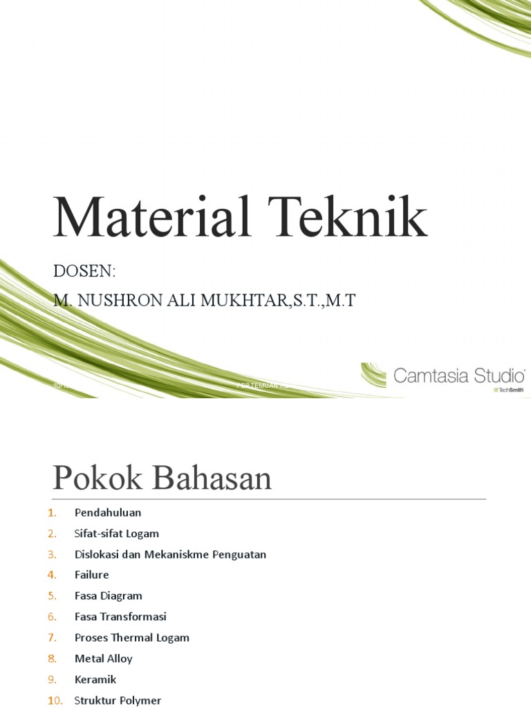 Material Teknik | PDF