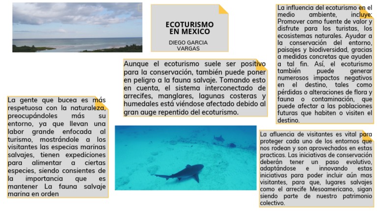 Ecoturismo y su impacto en México | PDF | Fauna | Manejo de recursos ...
